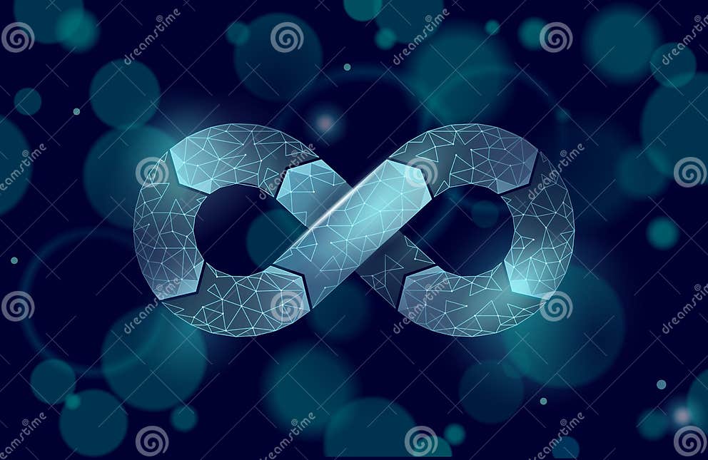 Devops Software Development Operations Infinity Symbol. Programmer ...