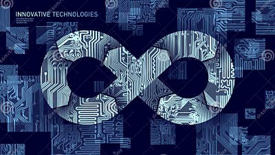 Devops Software Development Operations Infinity Symbol. Programmer ...