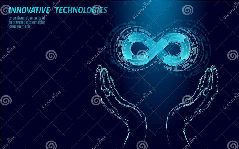 Devops Software Development Operations Infinity Symbol. Programmer ...