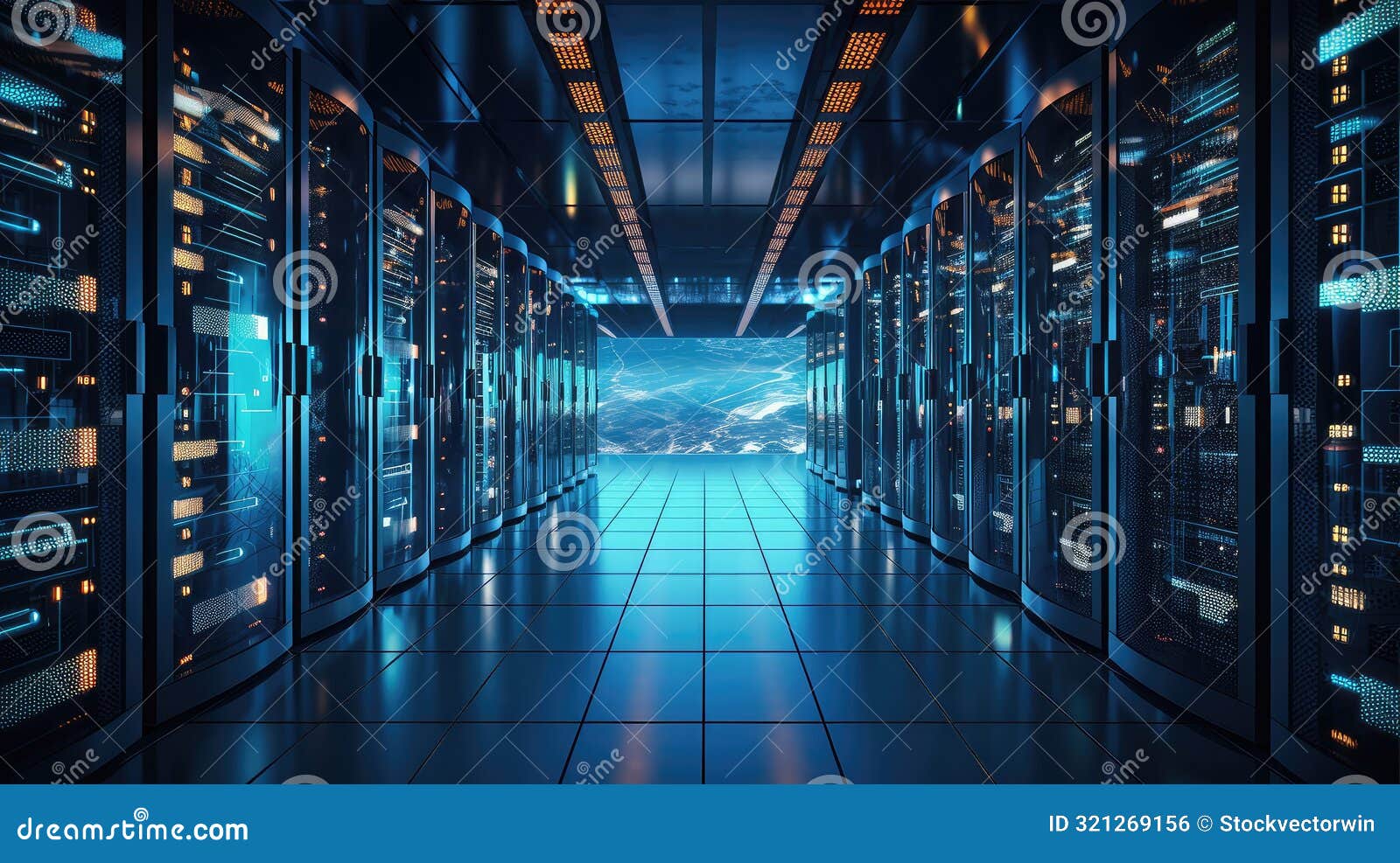Illustration Of Encryption And Decryption Technology Background ...