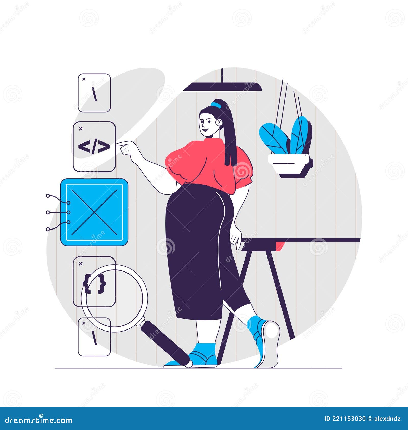 Devops Teamwork Concept. Communication And Collaboration Between ...