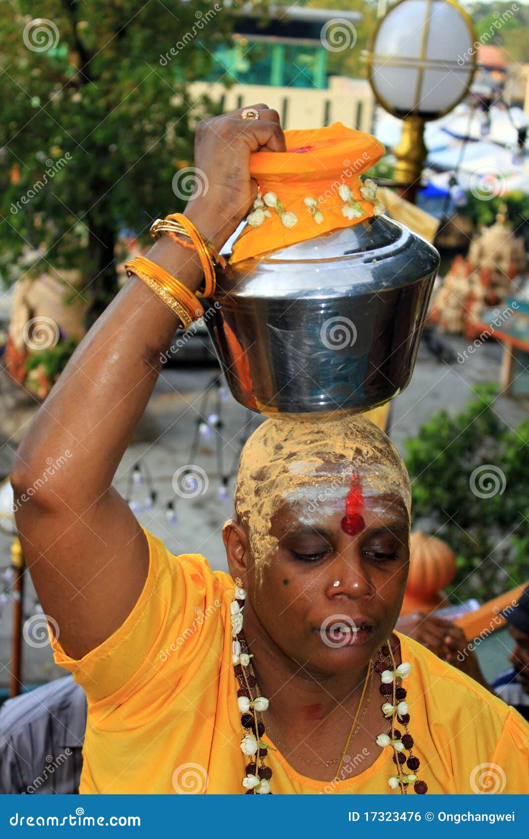 A Devotee in the Hindu Festival of Thaipusam. Editorial Photo - Image ...