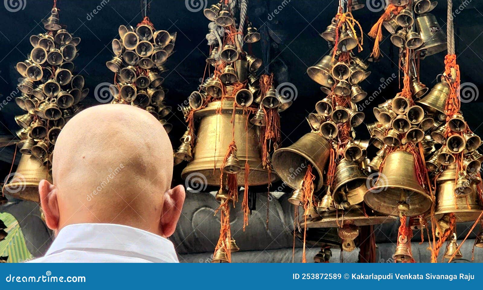 Devotee in tirupathi india editorial stock image. Image of temple ...