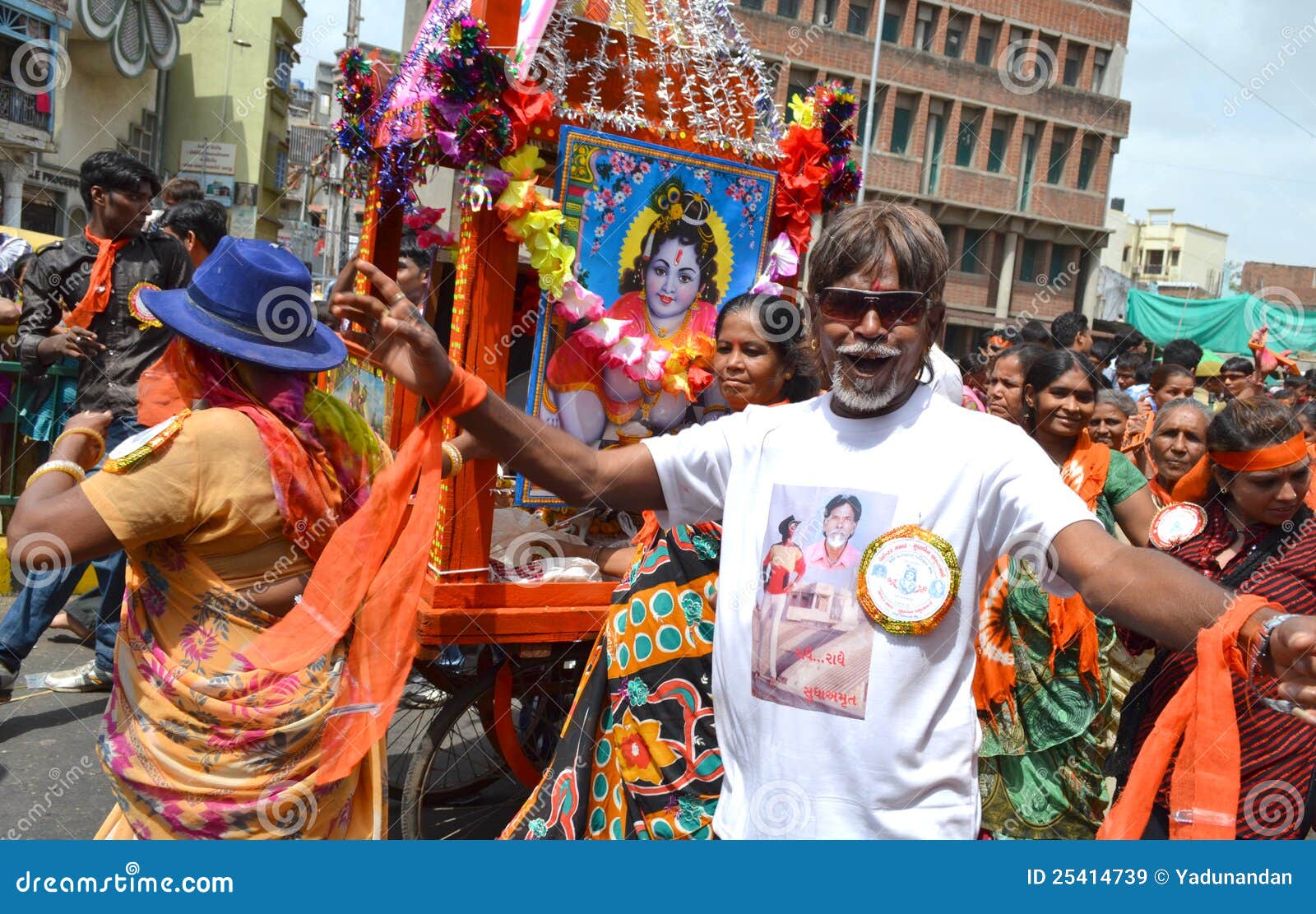 The Devotees Are Chanting Hare Krishna In The Eve Of Ratha Yatraa ...