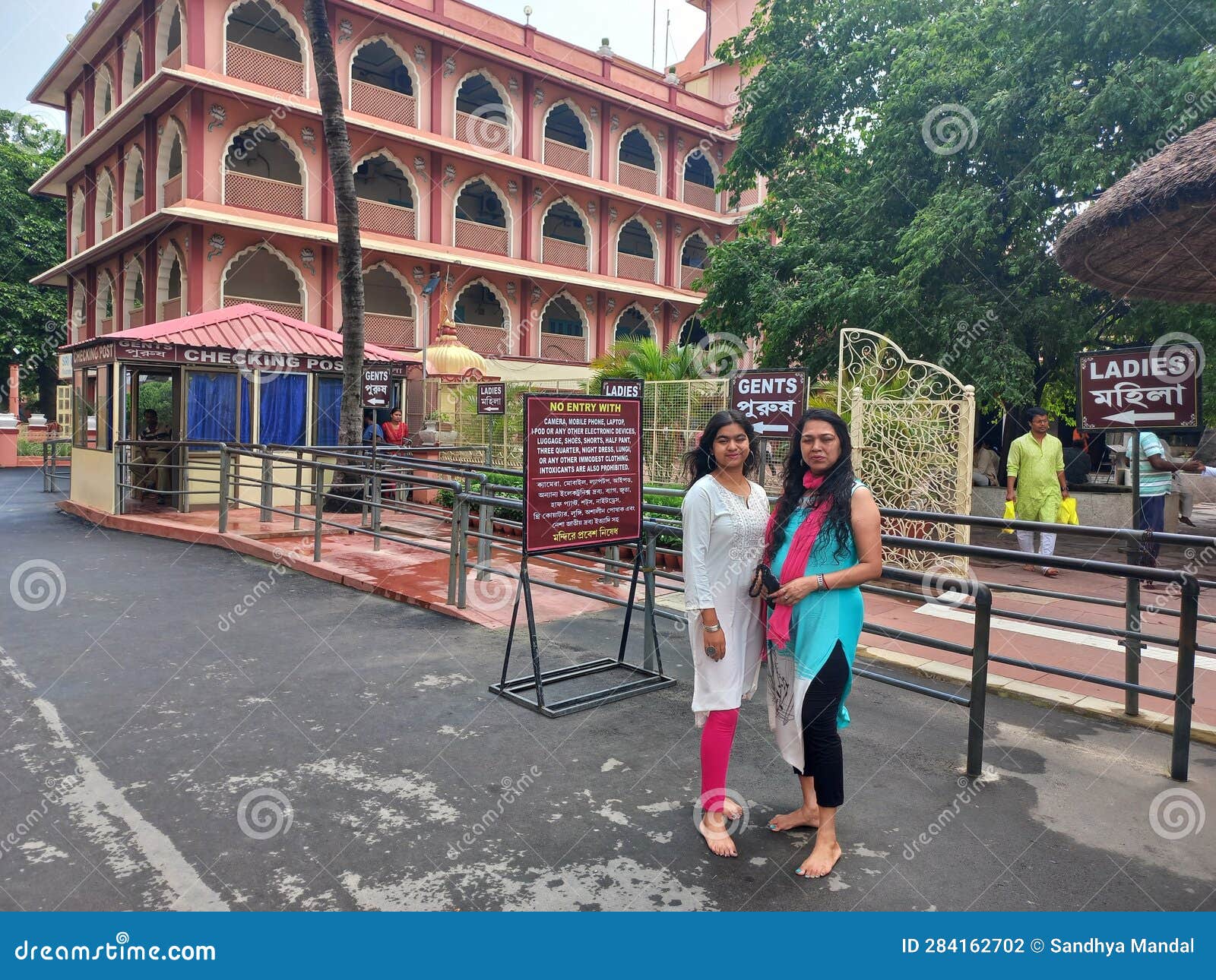 Devotees Inside the ISKCON Temple in Mayapur, West Bengal, India ...