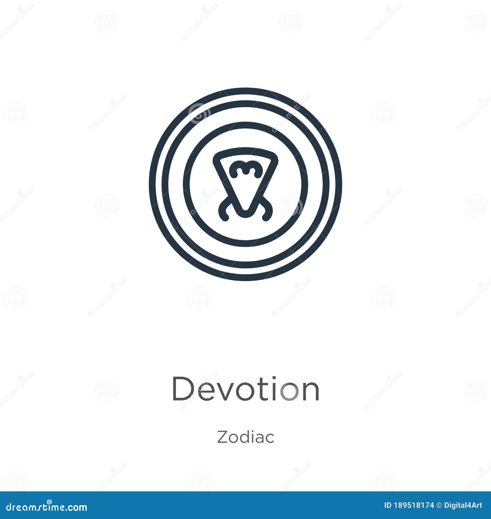 DEVOTION Background Writing Vector Design | CartoonDealer.com #243659469