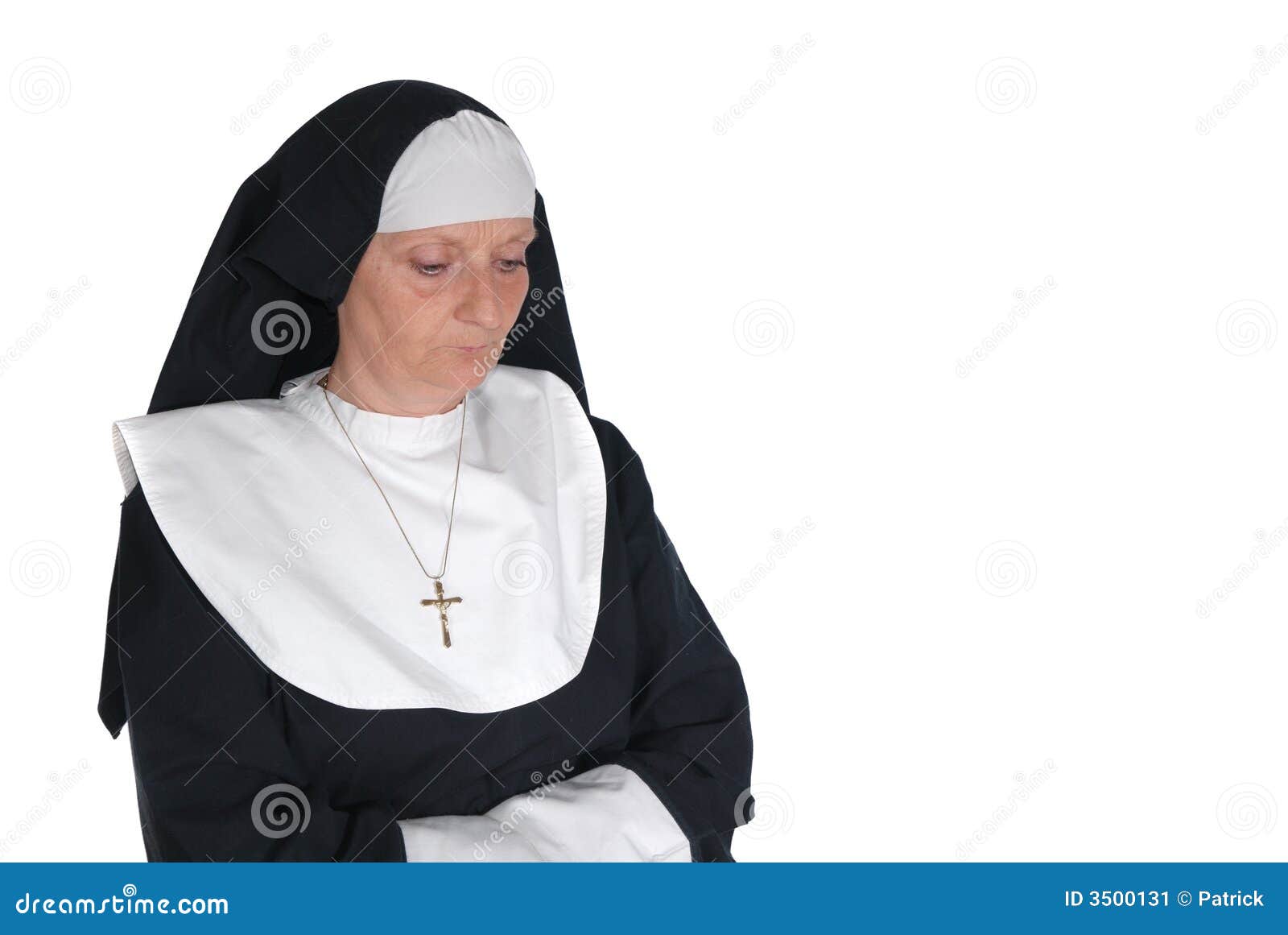 Devout nun stock image. Image of religious, spiritual - 3500131