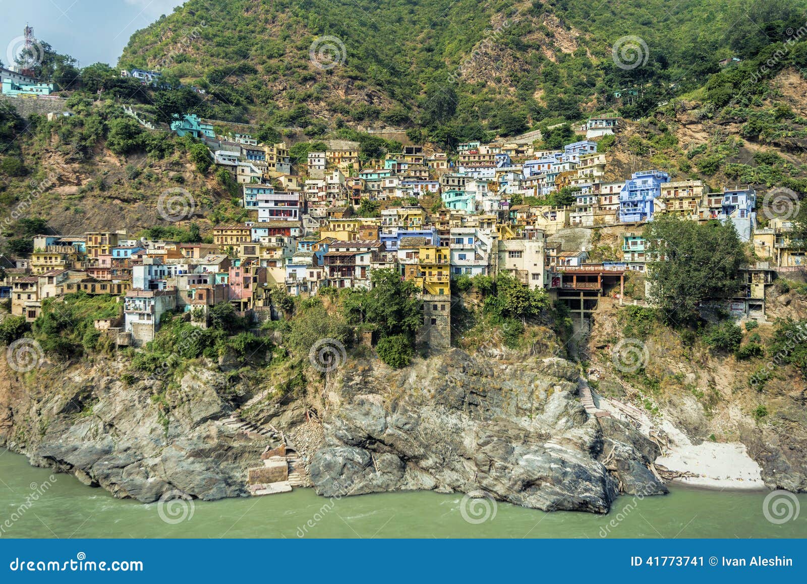Devprayag - Town At Confluence Of Rivers Alaknanda And Bhagirathi ...