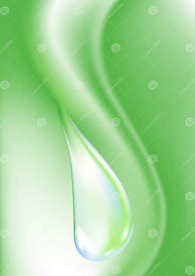 Dew Drop Vector Illustration Stock Vector - Illustration of lighted ...
