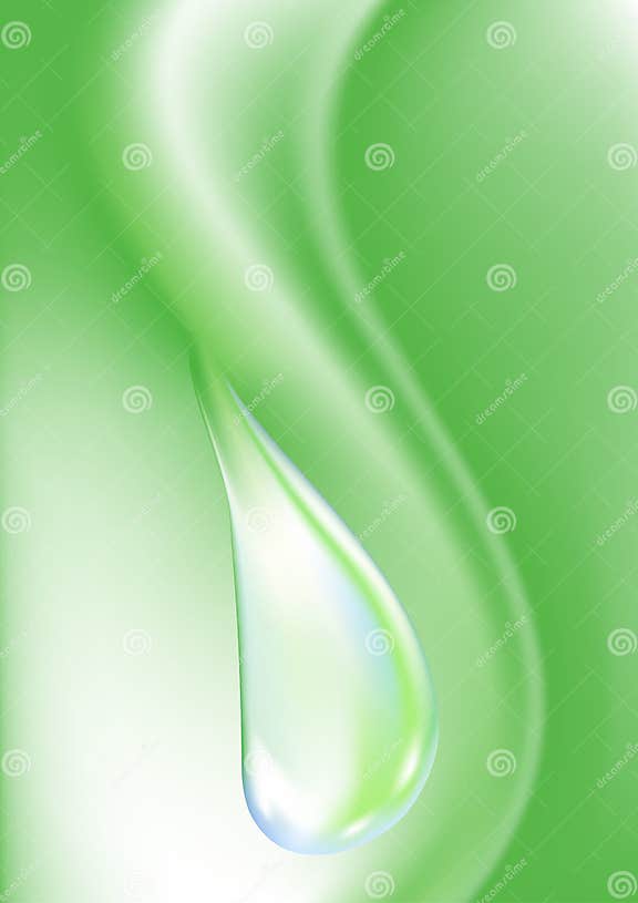Dew Drop Vector Illustration Stock Vector - Illustration of lighted ...