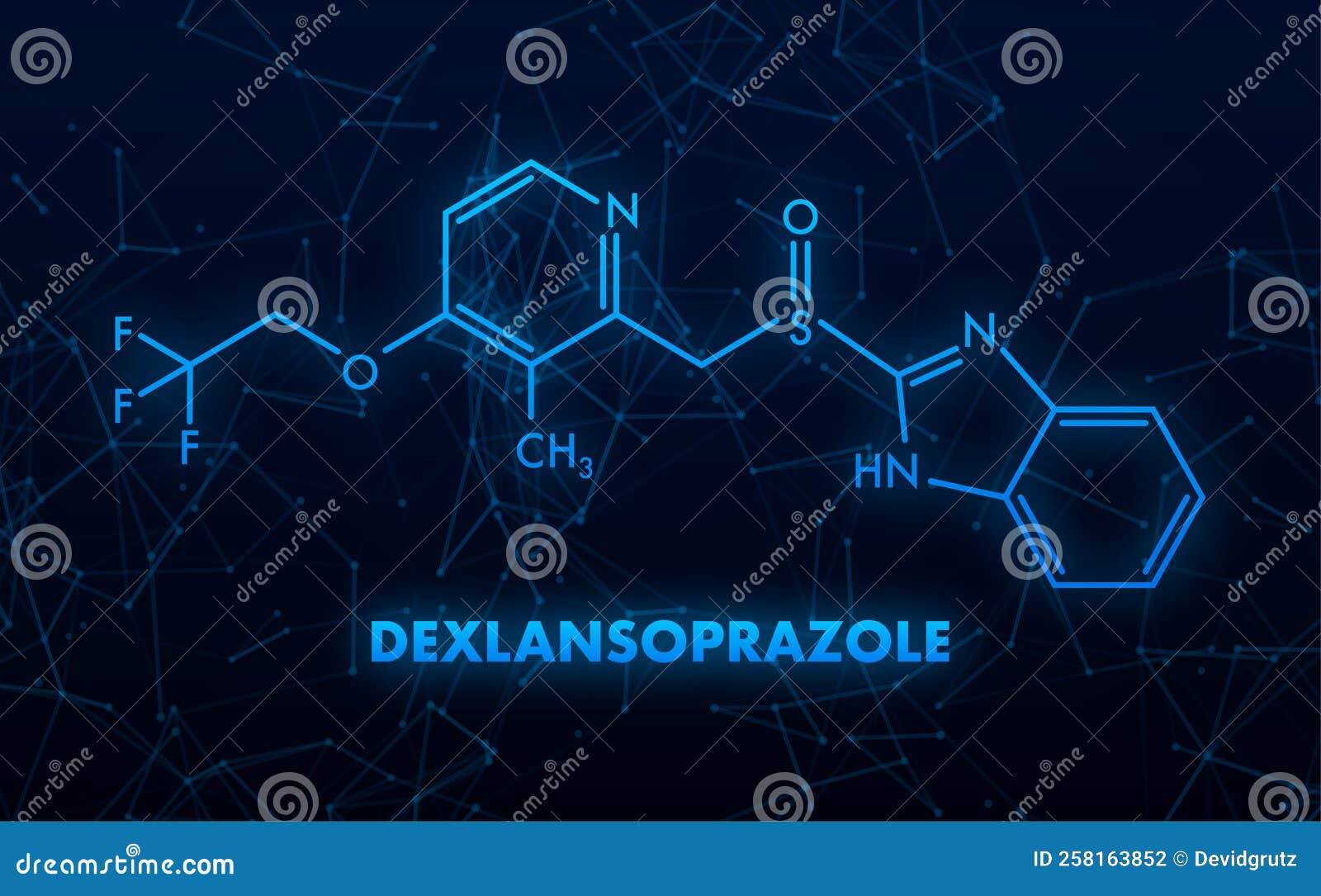 Dexlansoprazole Concept Chemical Formula Icon Label, Text Font Vector ... Dexlansoprazole Concept Chemical Formula Icon Label, Text Font Vector ...