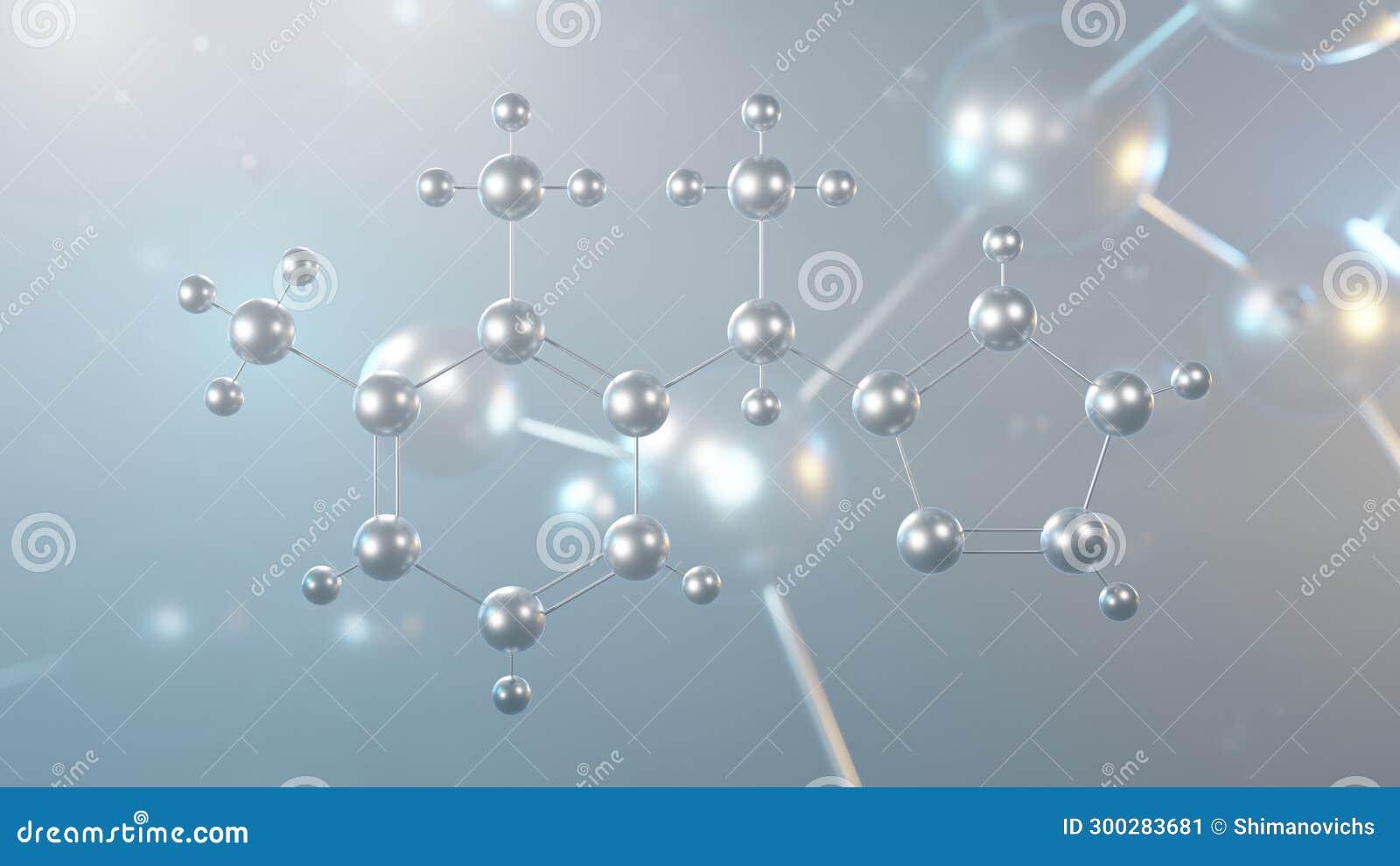 Dexmedetomidine Molecular Structure, 3d Model Molecule, Anxiolytics ...