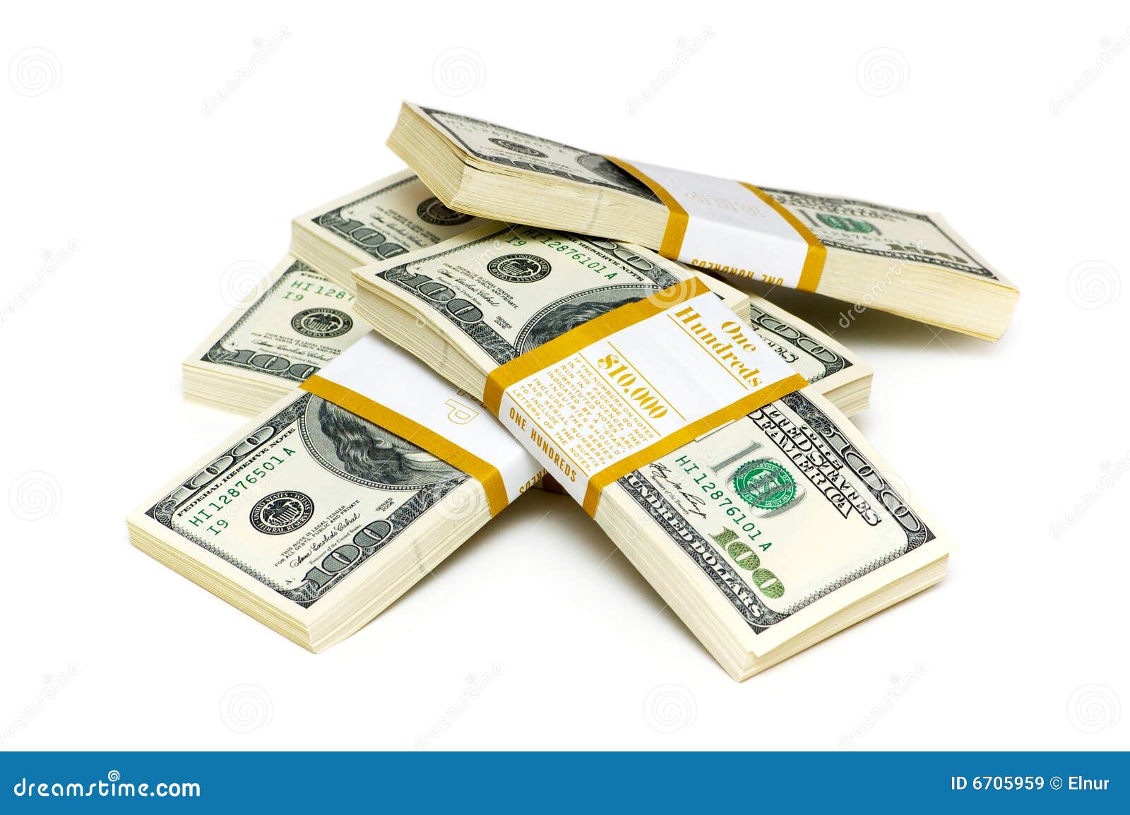 Dez mil dólares imagem de stock. Imagem de imposto, débito - 6705959