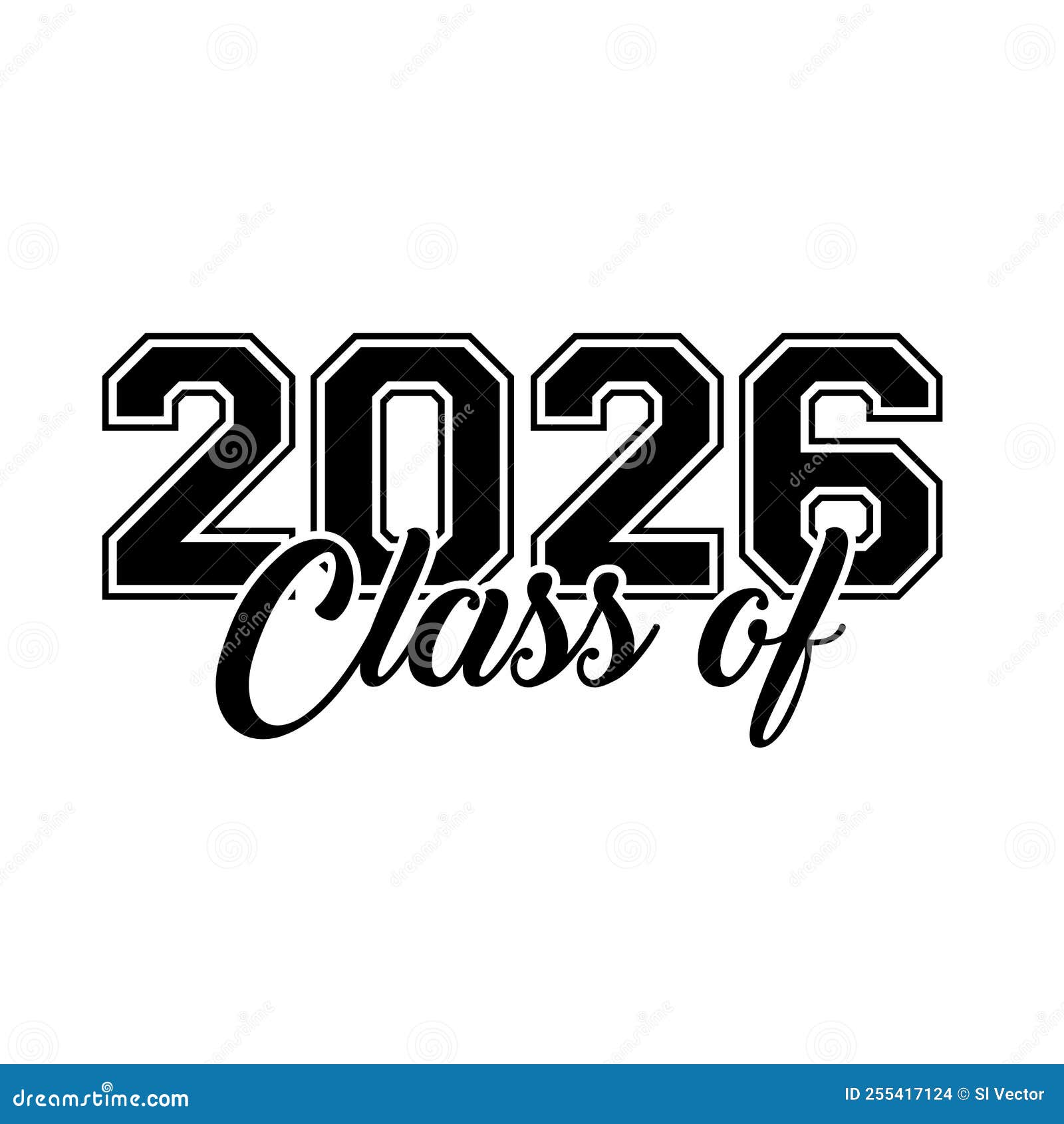 Class of 2026 Vector T Shirt Design, Class Graduate Stock Vector ...