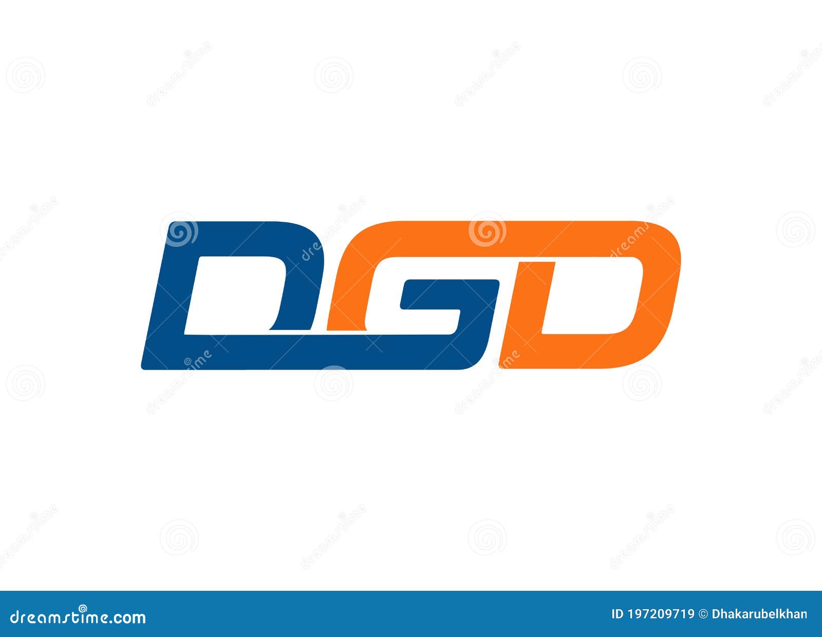 DGD Letter Logo Design Vector | CartoonDealer.com #197209719