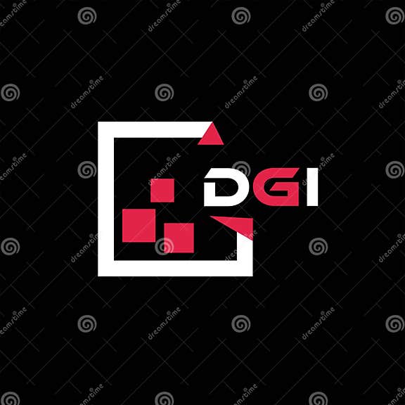 DGI Creative Minimalist Letter Logo. DGI Unique Vector Initials ...