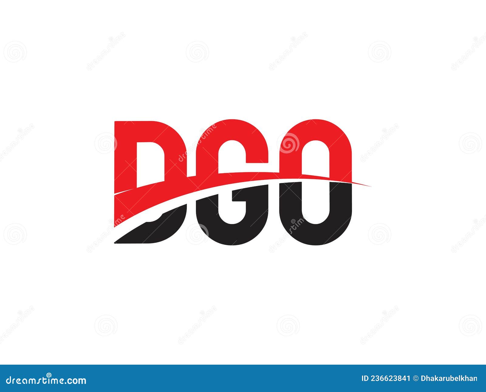DGO Letter Initial Logo Design Vector Illustration Stock Vector ...