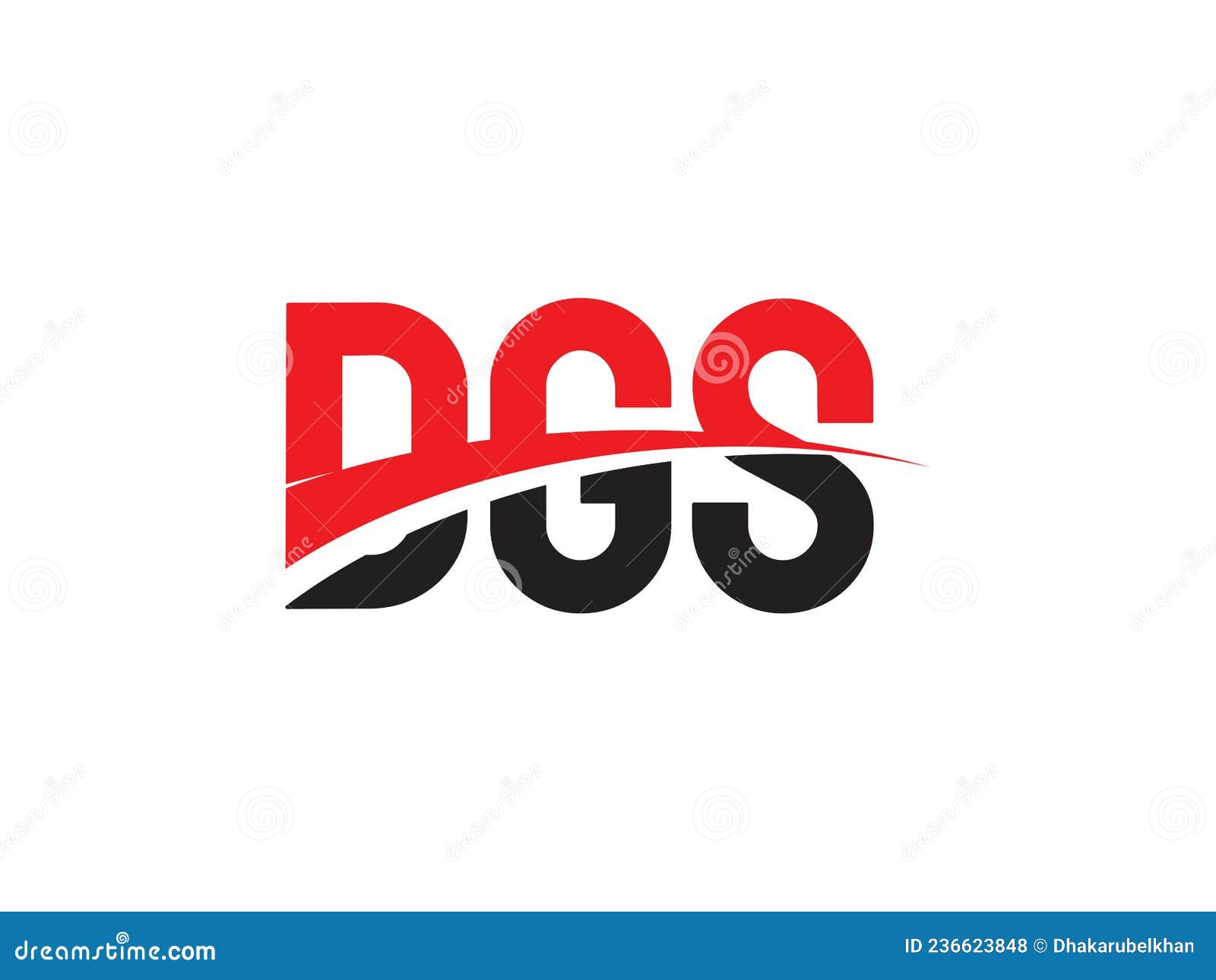 DGS Letter Initial Logo Design Vector Illustration Stock Vector ...