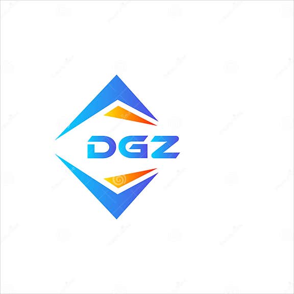 DGZ Abstract Technology Logo Design on White Background. DGZ Creative ...