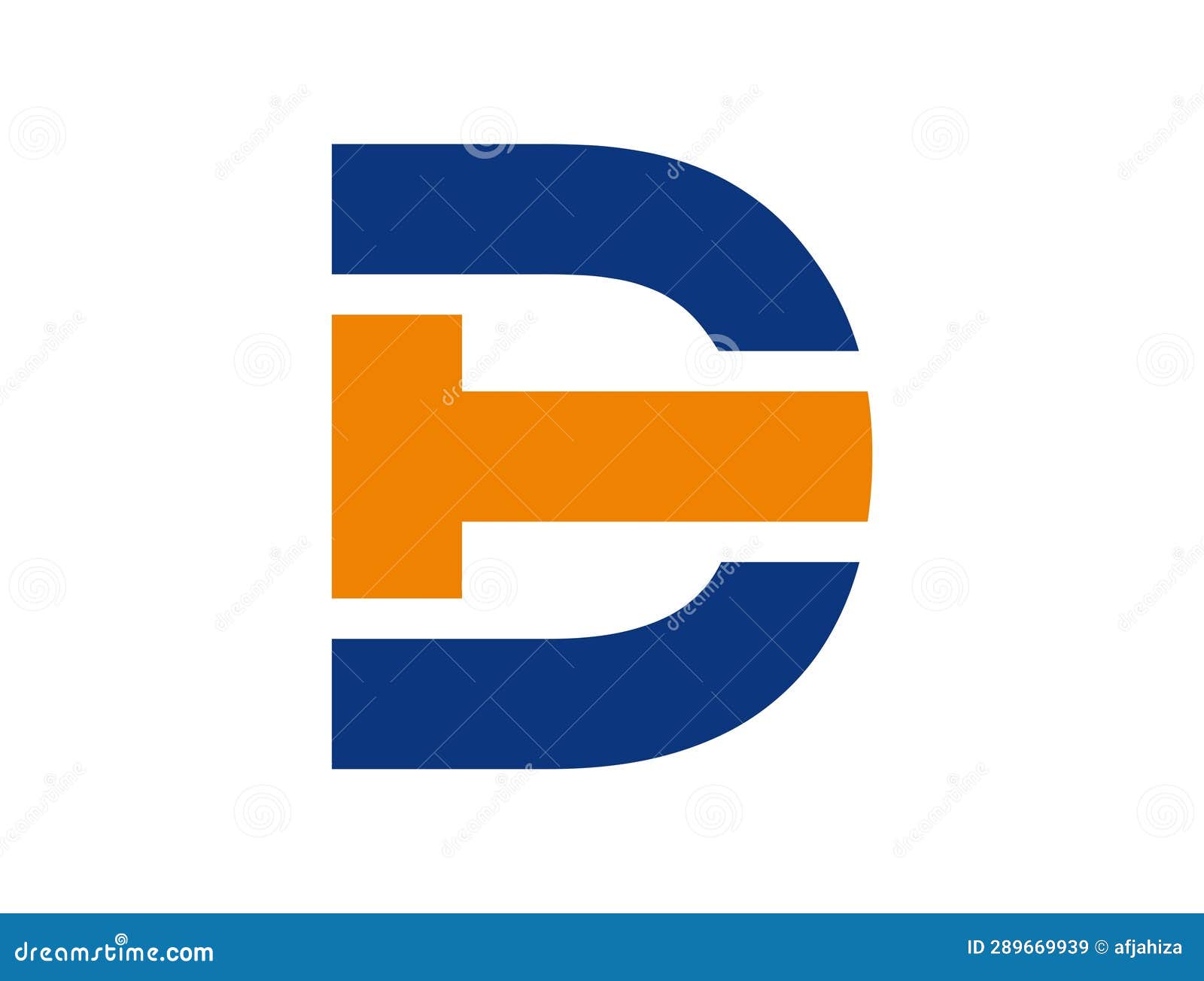Dh dt logo template 2 stock illustration. Illustration of flat - 289669939