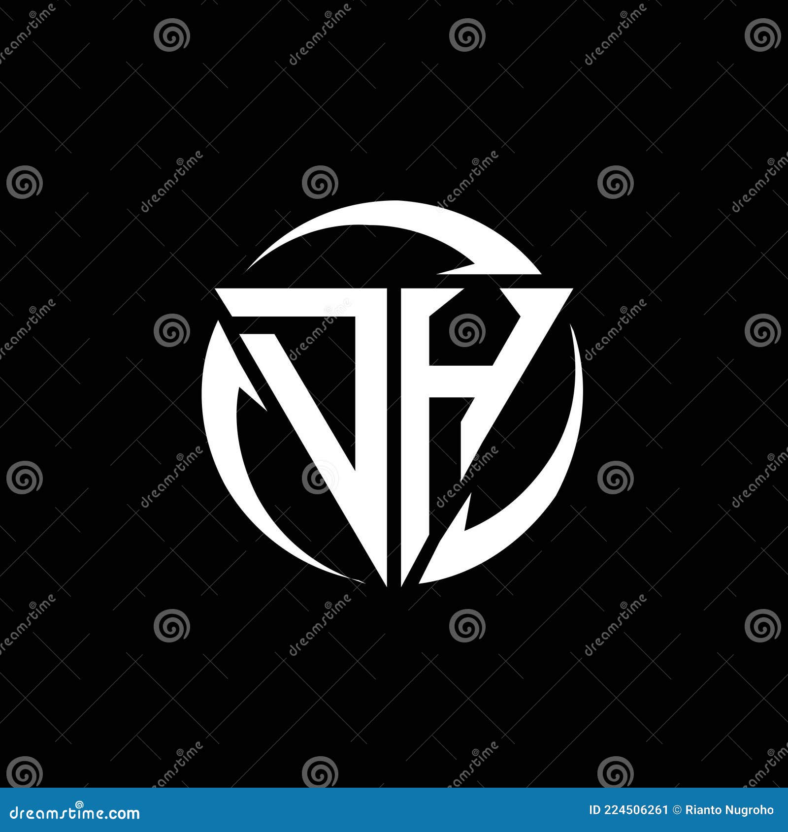 DH Logo Monogram Design Template Stock Vector - Illustration of ...