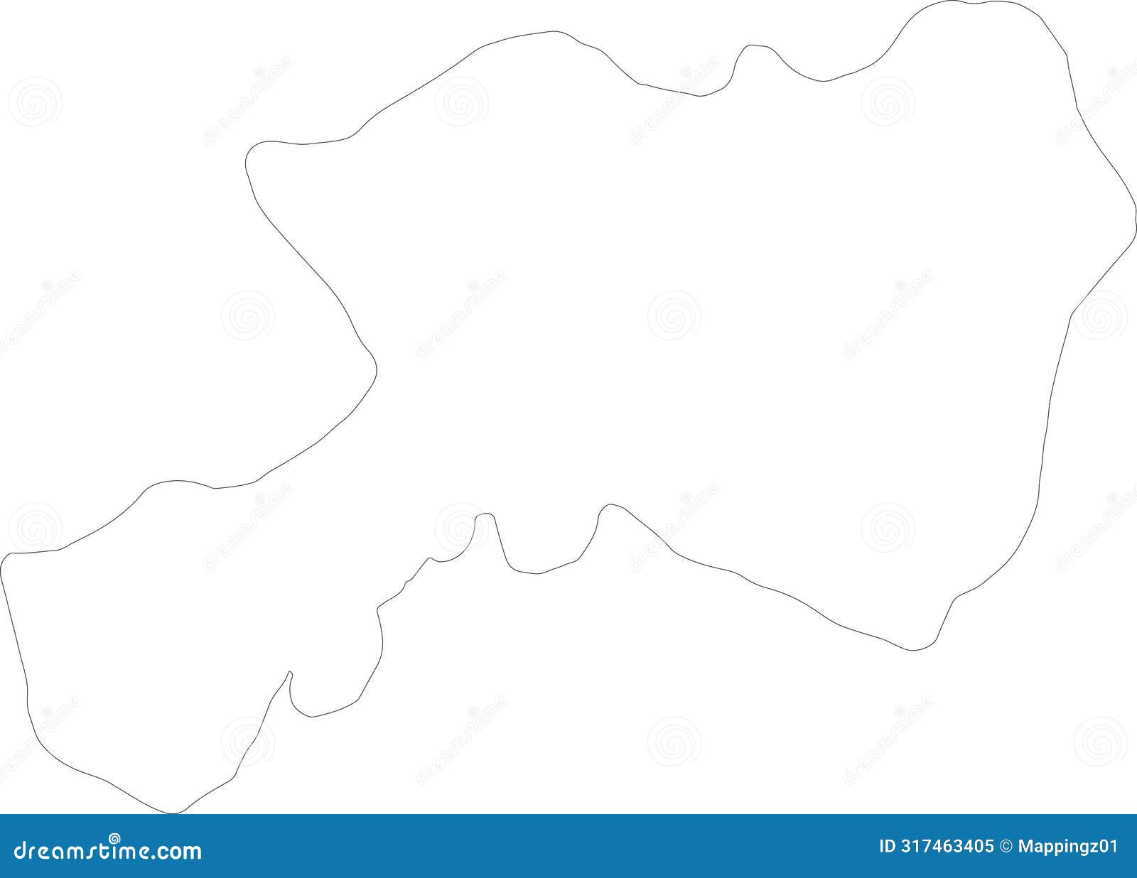 Dhamar Yemen outline map stock vector. Illustration of geography ...