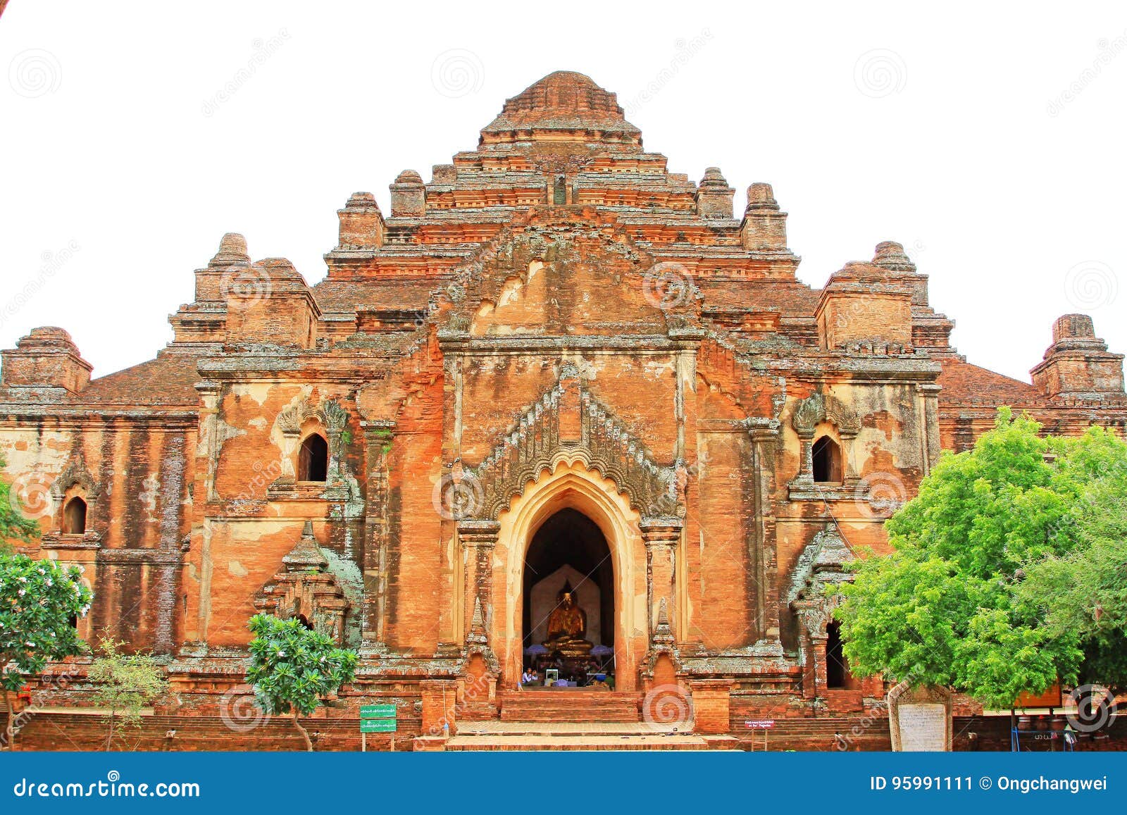 Dhammayangyi Temple, Bagan, Myanmar Stock Image - Image of buddhism ...