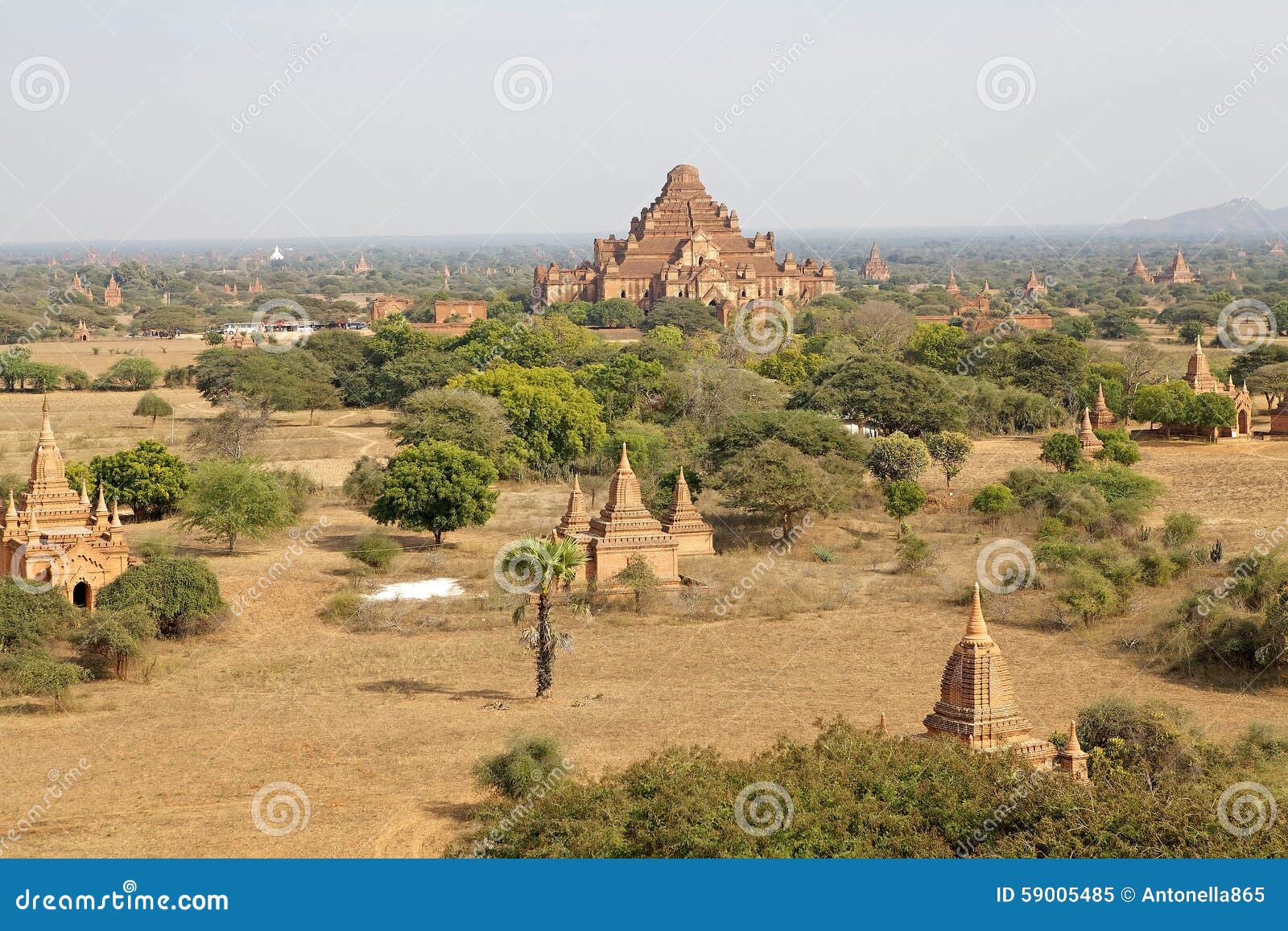 Dhammayangyi Temple, Bagan, Myanmar Stock Image - Image of architecture ...