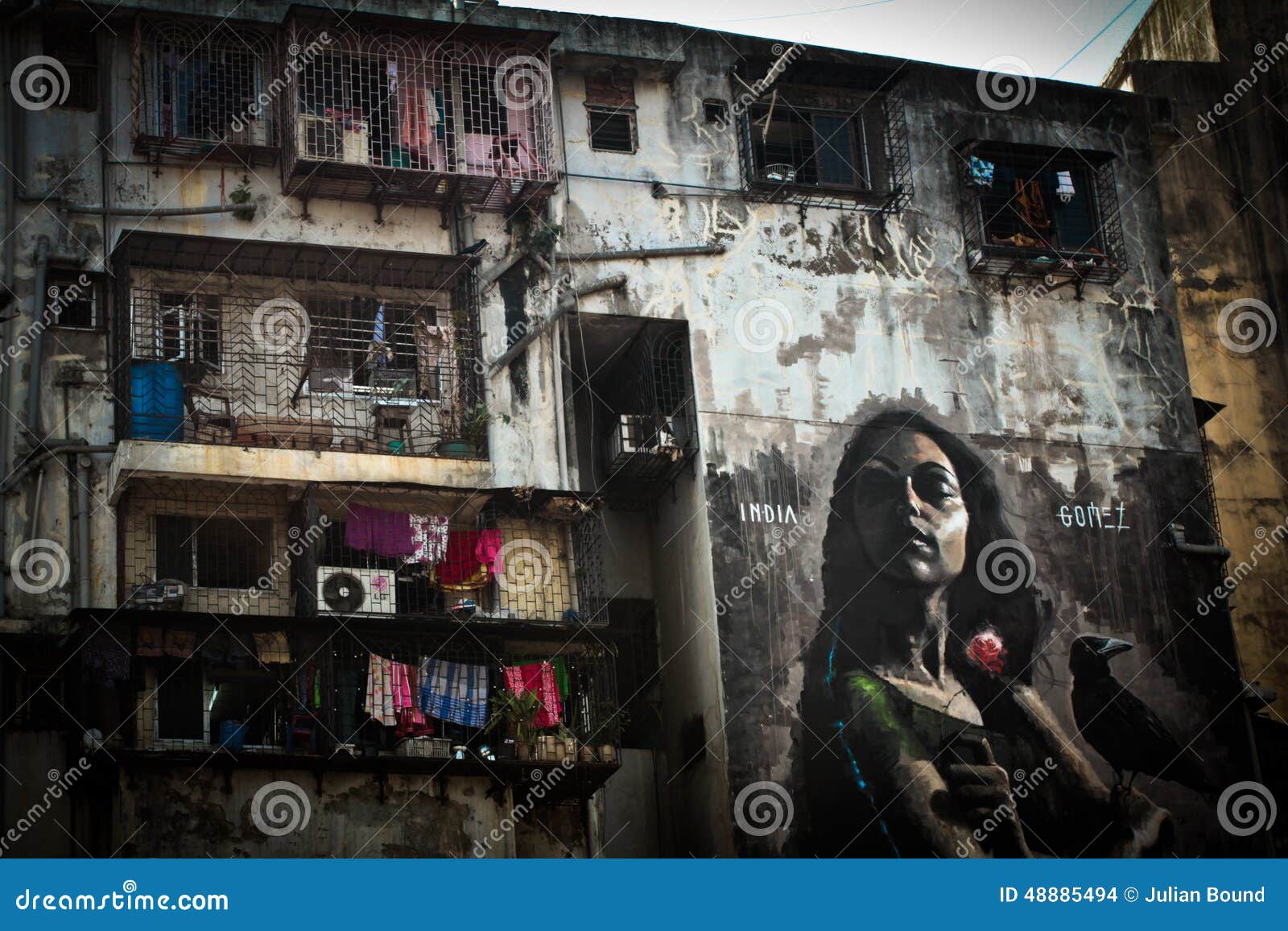 Dharavi Slums of Mumbai, India Editorial Stock Image - Image of asia ...