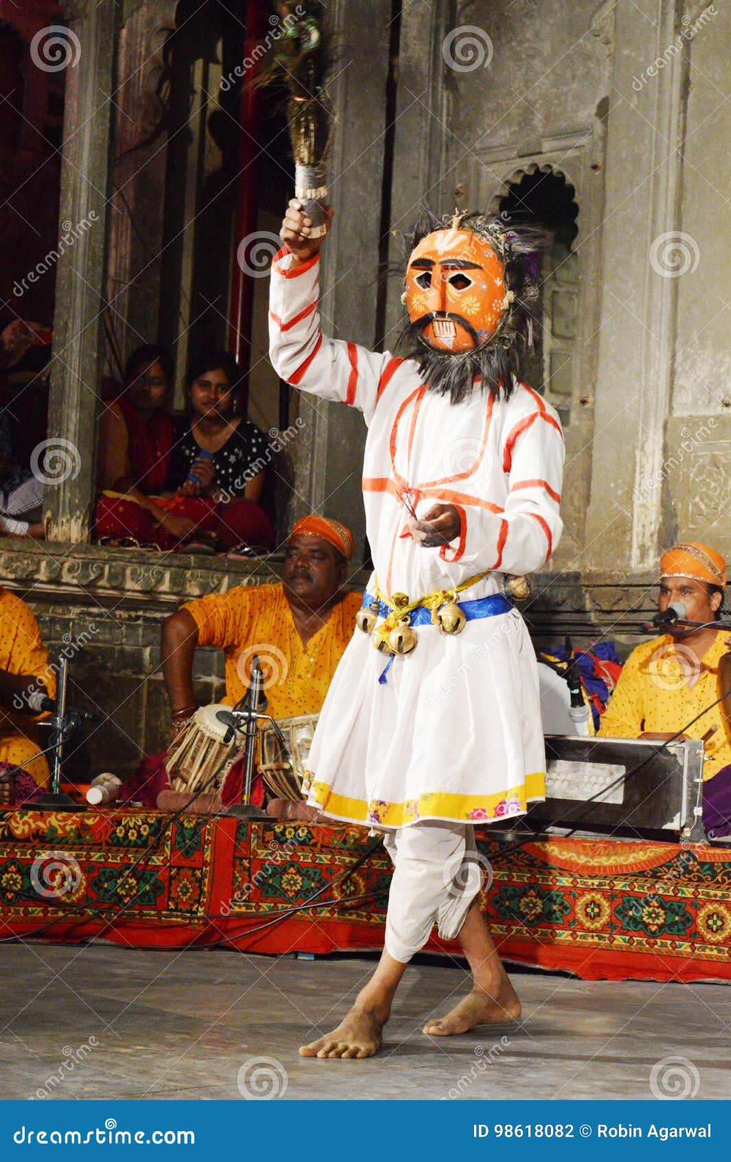 Dharohar Folk Dance Performer, Udaipur Editorial Photography - Image of ...