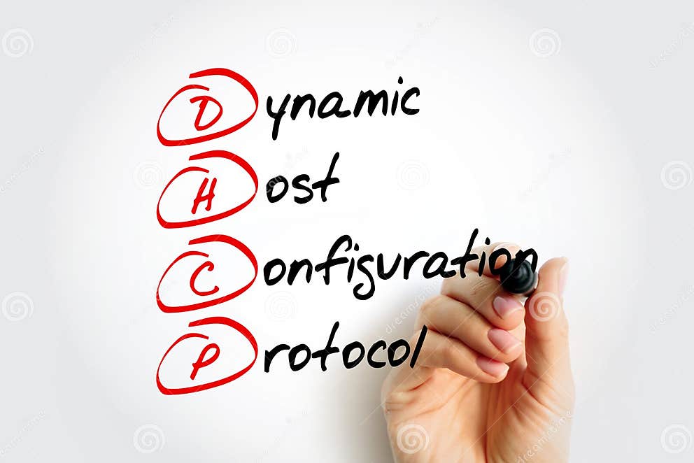 Dhcp Dynamic Host Configuration Protocol Is A Network Management Protocol Used On Internet