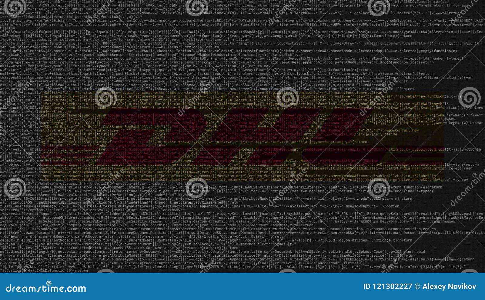 DHL Express Logo Made of Source Code on Computer Screen. Editorial 3D Rendering Editorial ...