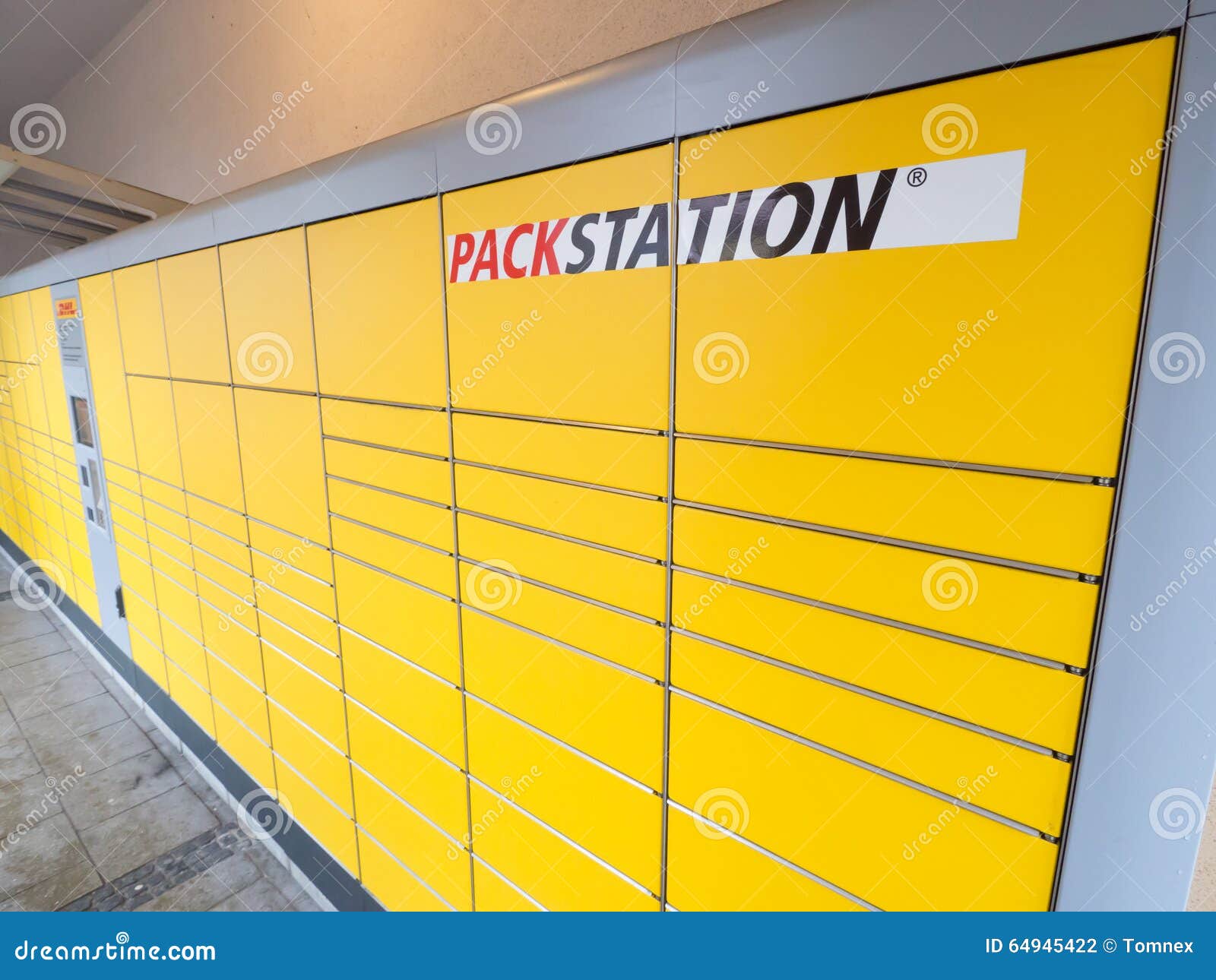 DHL Packstation Editorial Image | CartoonDealer.com #53552940