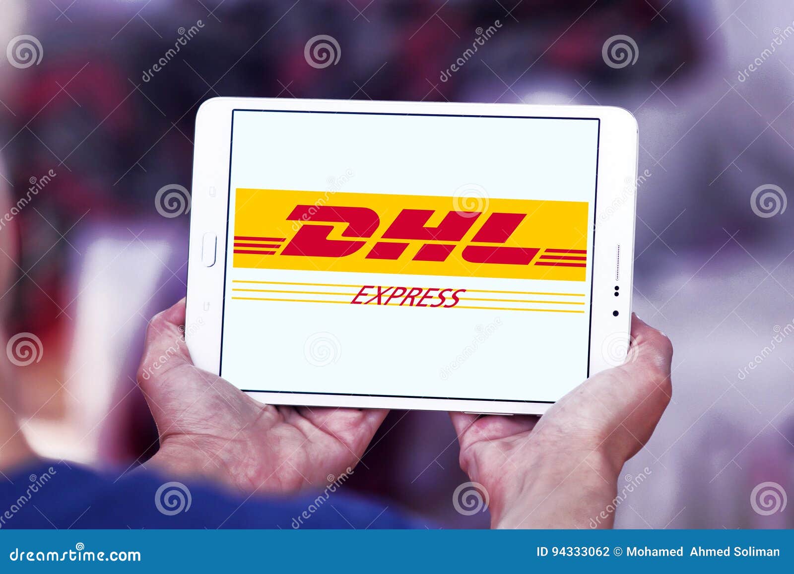 Dhl postal shipping logo editorial photography. Image of schenker ...