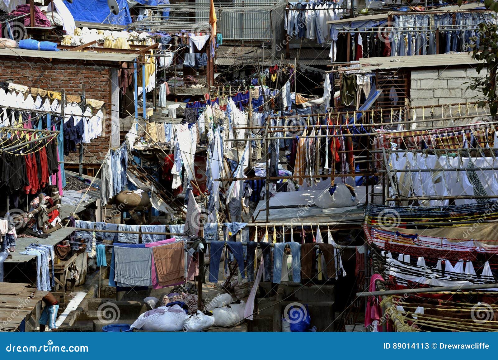Dhobi Ghat Mumbai editorial stock photo. Image of mumbai - 89014113