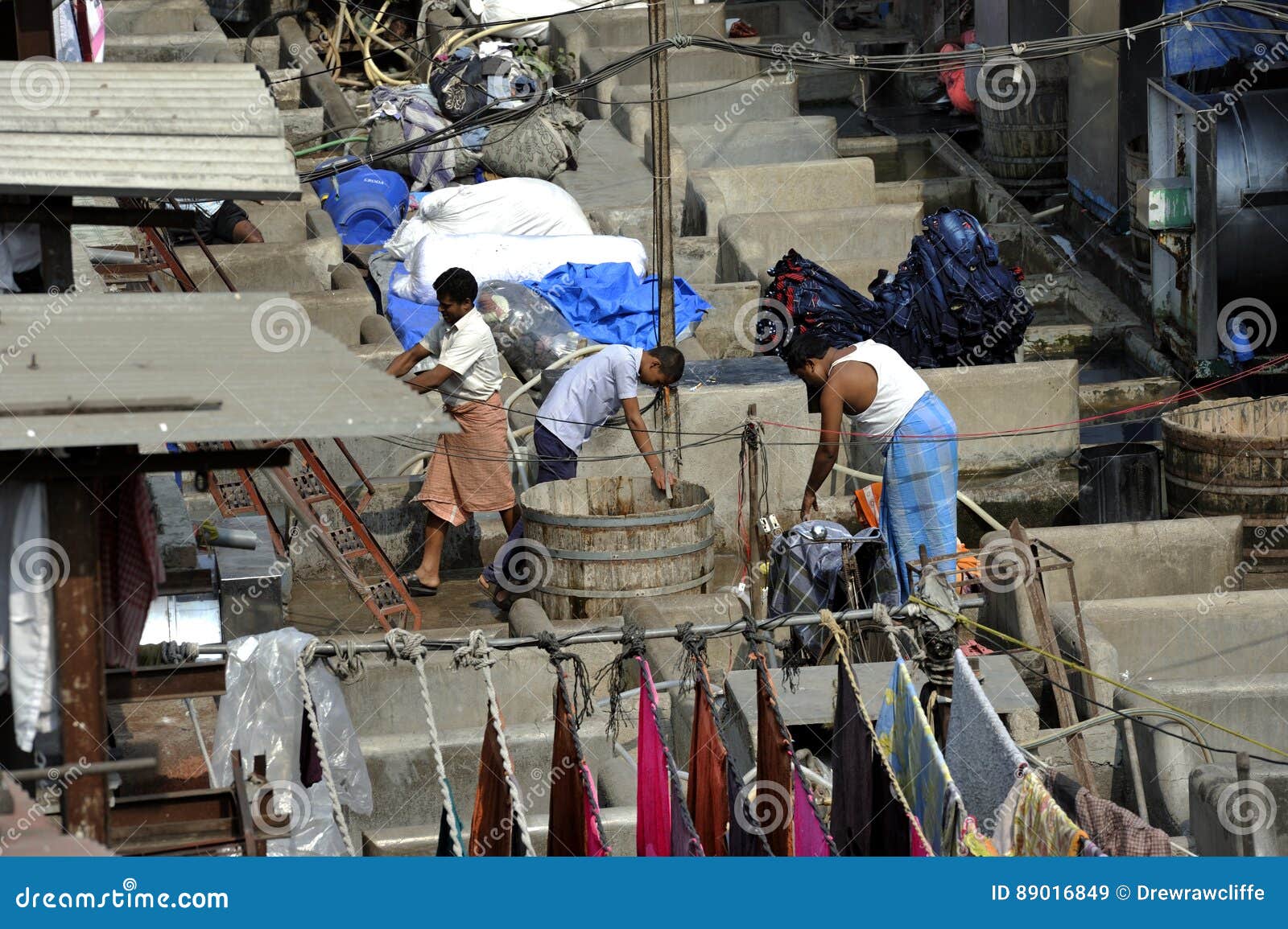 Dhobi Ghat Mumbai editorial stock image. Image of laundry - 89016849