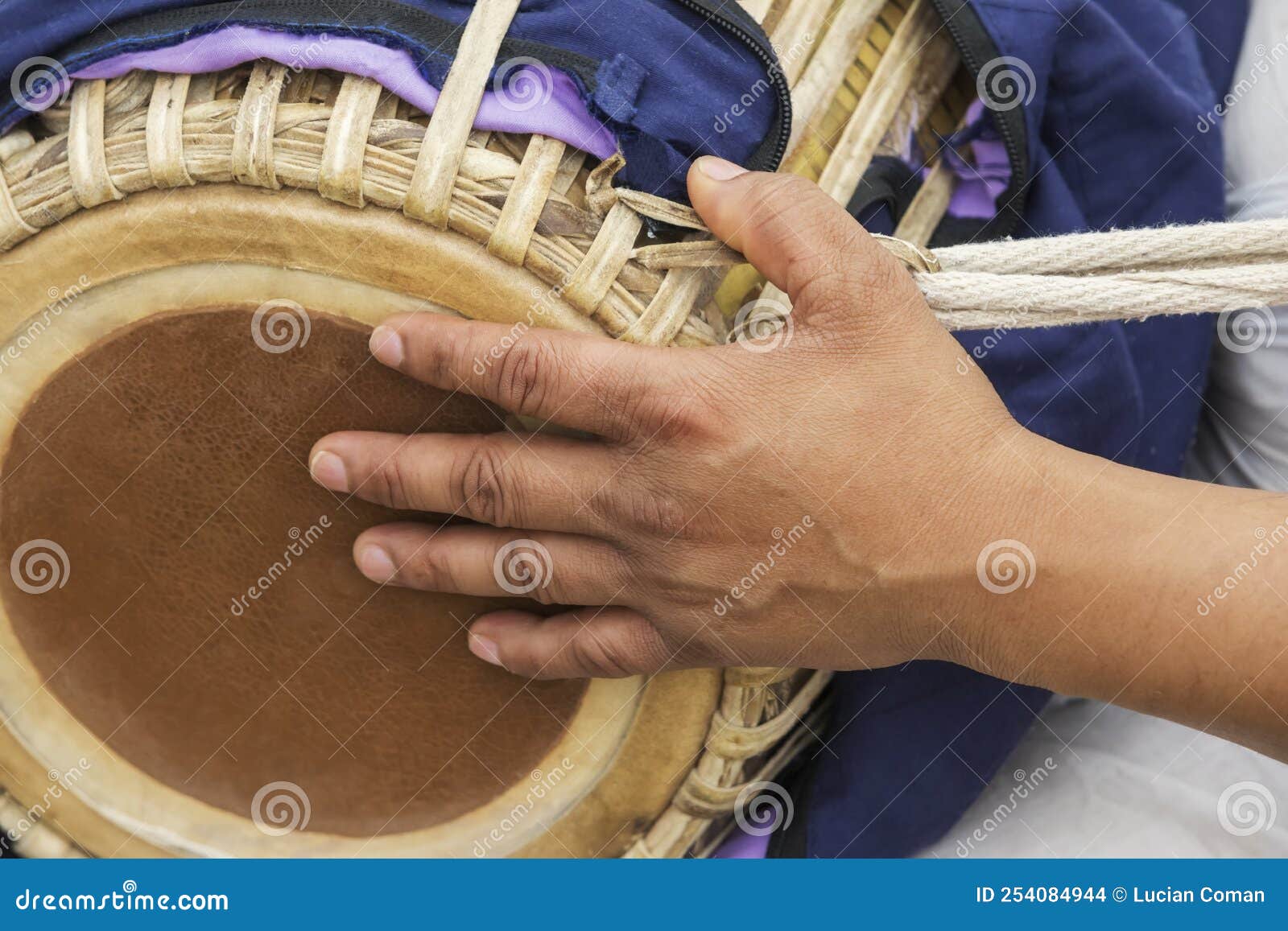Dholak drum stock photo. Image of indian, hinduism, bhajan - 254084944