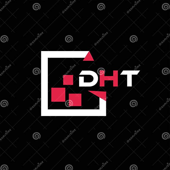 DHT Creative Minimalist Letter Logo. DHT Unique Vector Initials ...