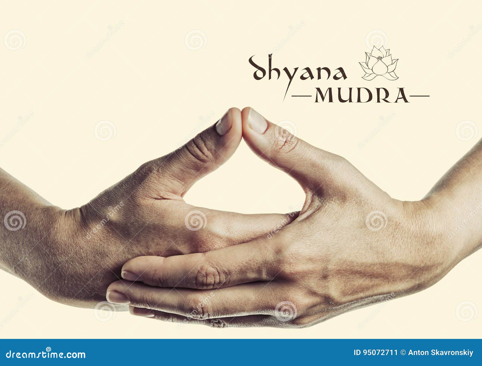 Dhyana Mudra stockbild. Bild von frau, hinduistisch, lebensstil - 95072711