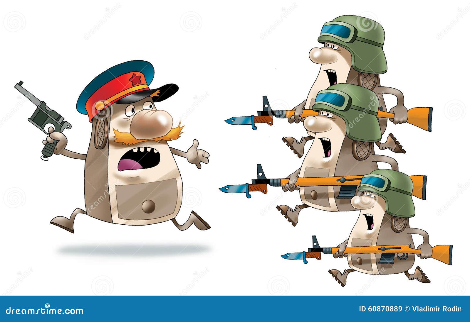 Di DOS Attack Refusal Site Server Cartoon Drawing Stock Illustration ...
