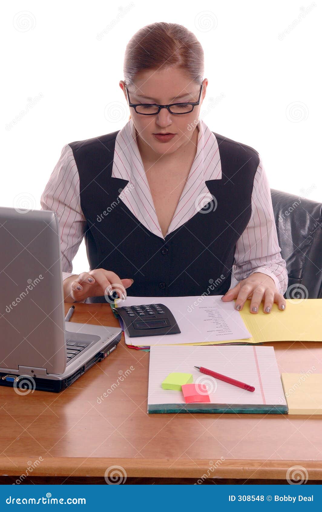 Di impiegato fotografia stock. Immagine di femmina, elegante - 308548