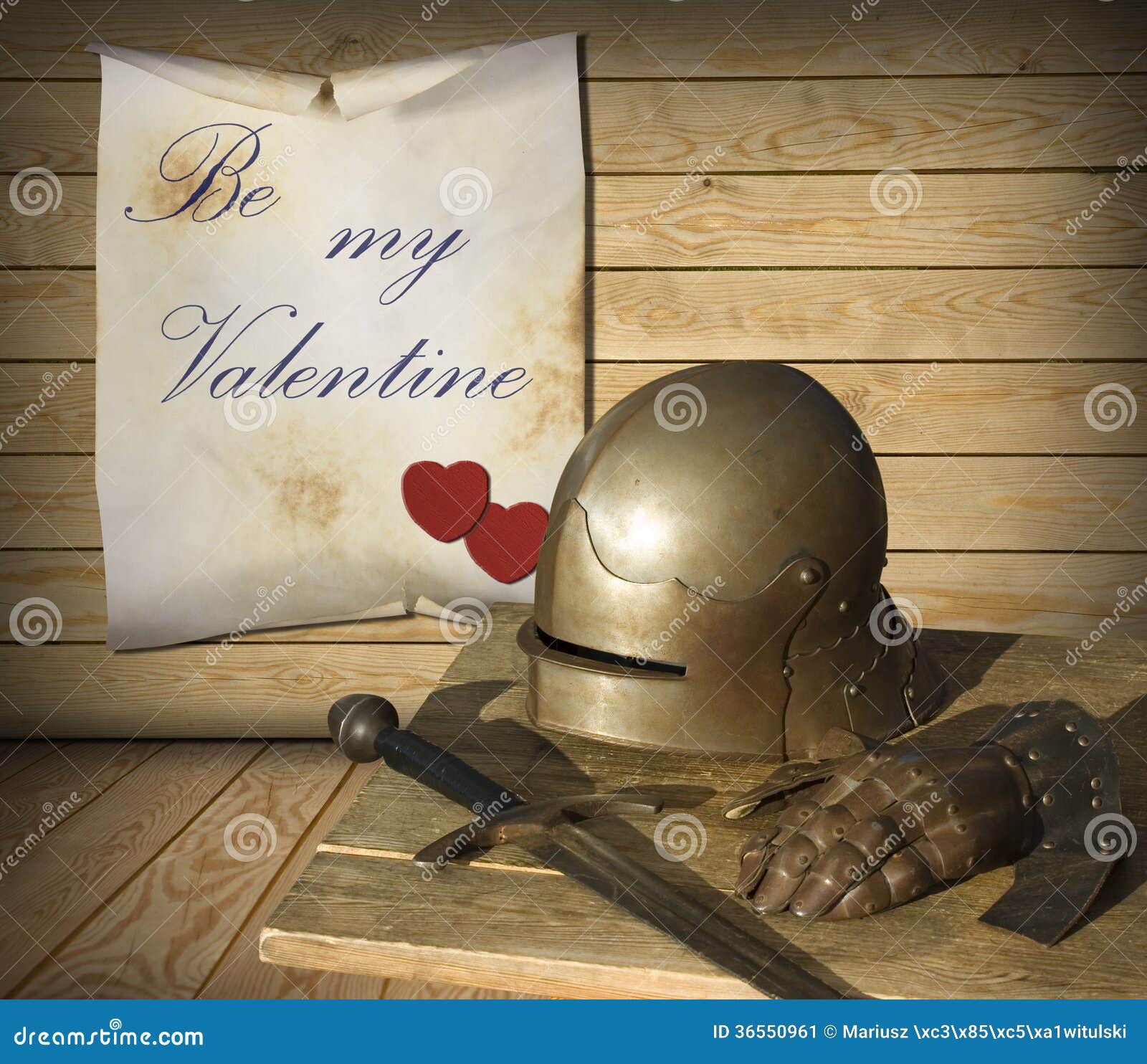 Dia de Valentim medieval imagem de stock. Imagem de dobra - 36550961