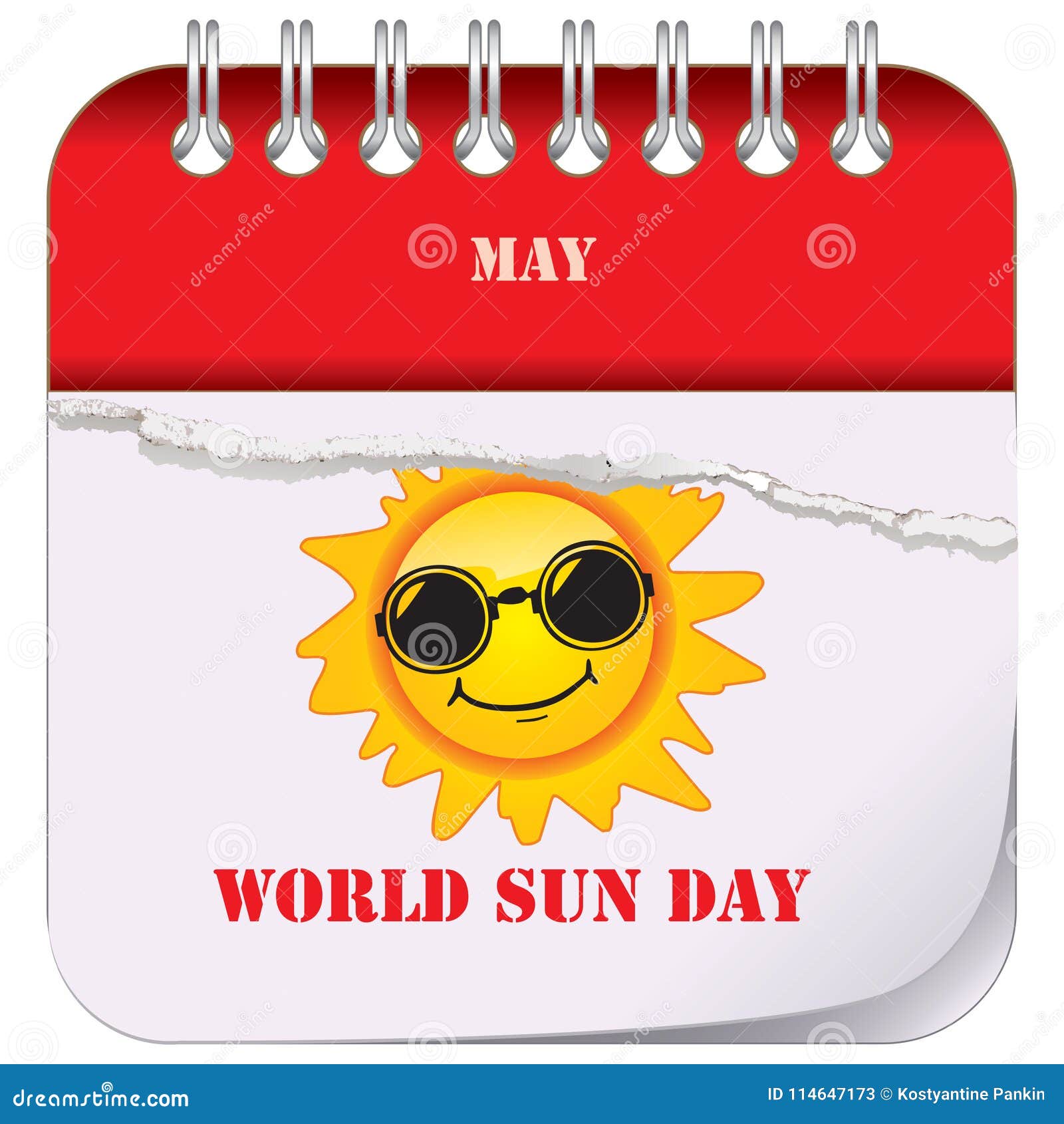 Dia do sol do mundo ilustração do vetor. Ilustração de almofada - 114647173