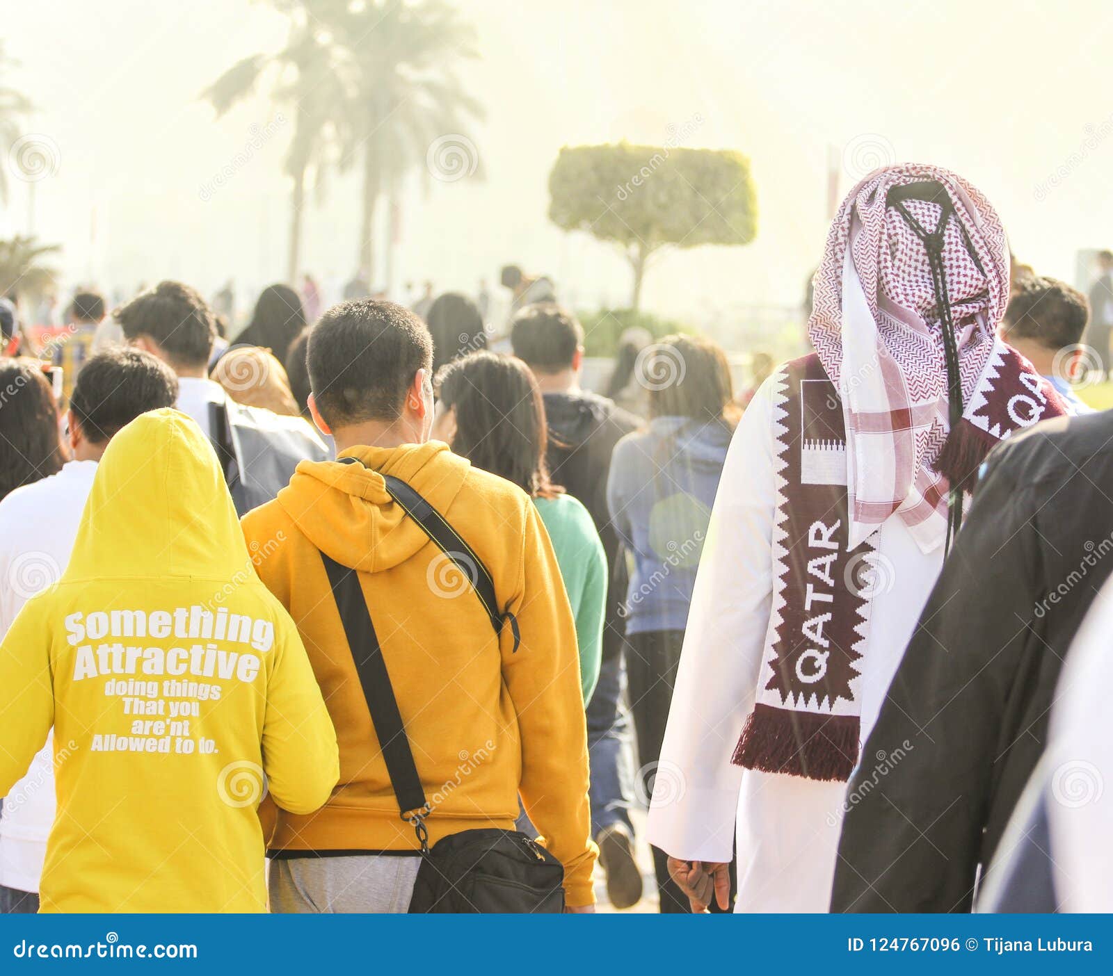 Dia Nacional Em Doha 2015, Catar Foto Editorial - Imagem de durante ...