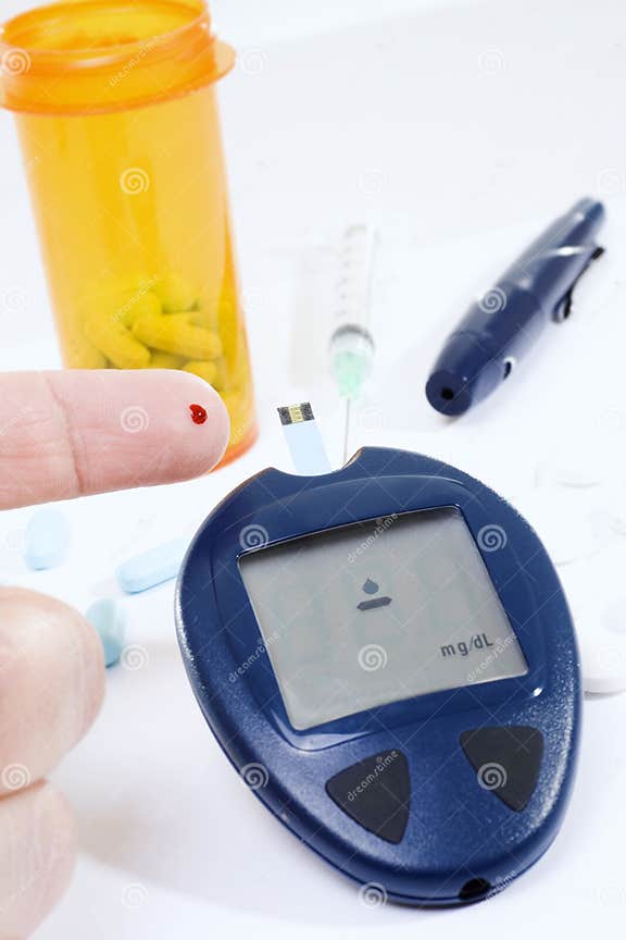 Diabetes stock image. Image of illness, bleed, fingertip - 13208589