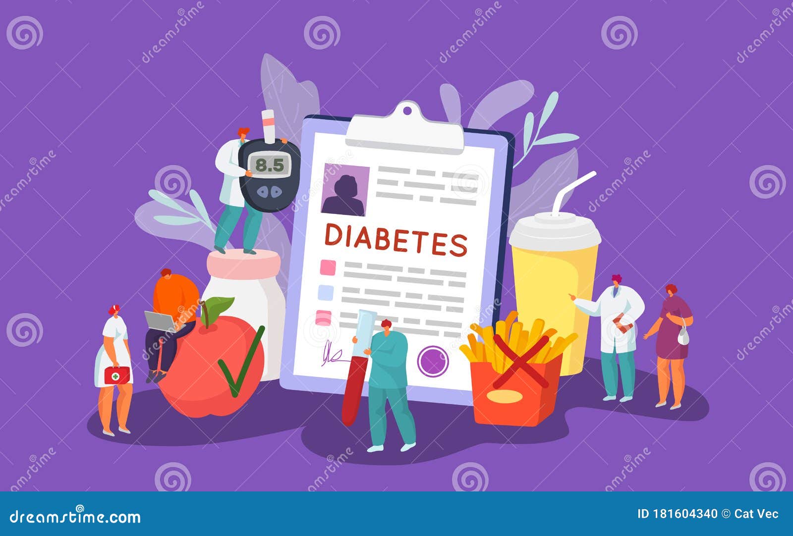 Diabetes Control Chart Cartoon Vector | CartoonDealer.com #96210027 Diabetes Control Chart Cartoon Vector | CartoonDealer.com #96210027