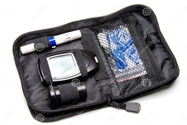 Diabetes Kit stock image. Image of test, patient, checking - 11219501