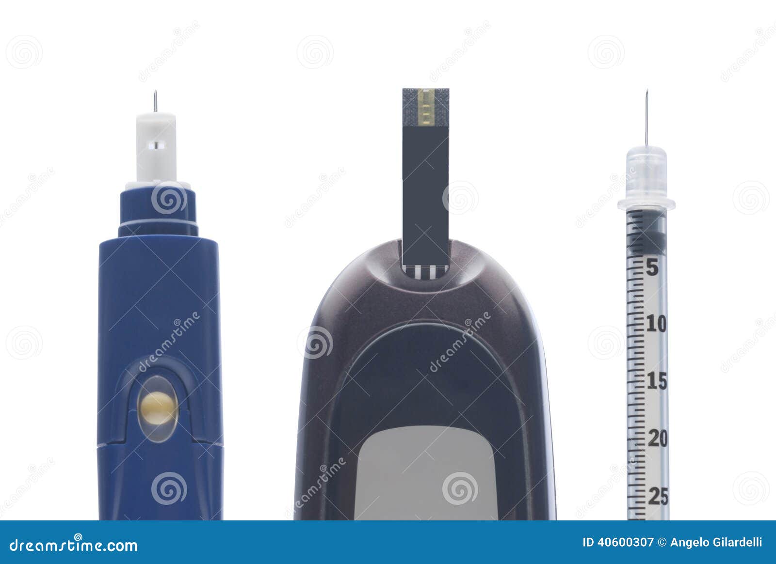 Diabetes kit stock image. Image of measurement, lancet - 40600307