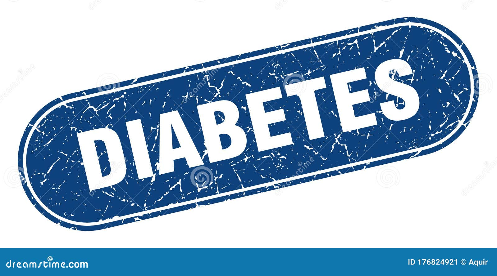 Diabetes Sign. Diabetes Grunge Stamp Stock Vector - Illustration of ...