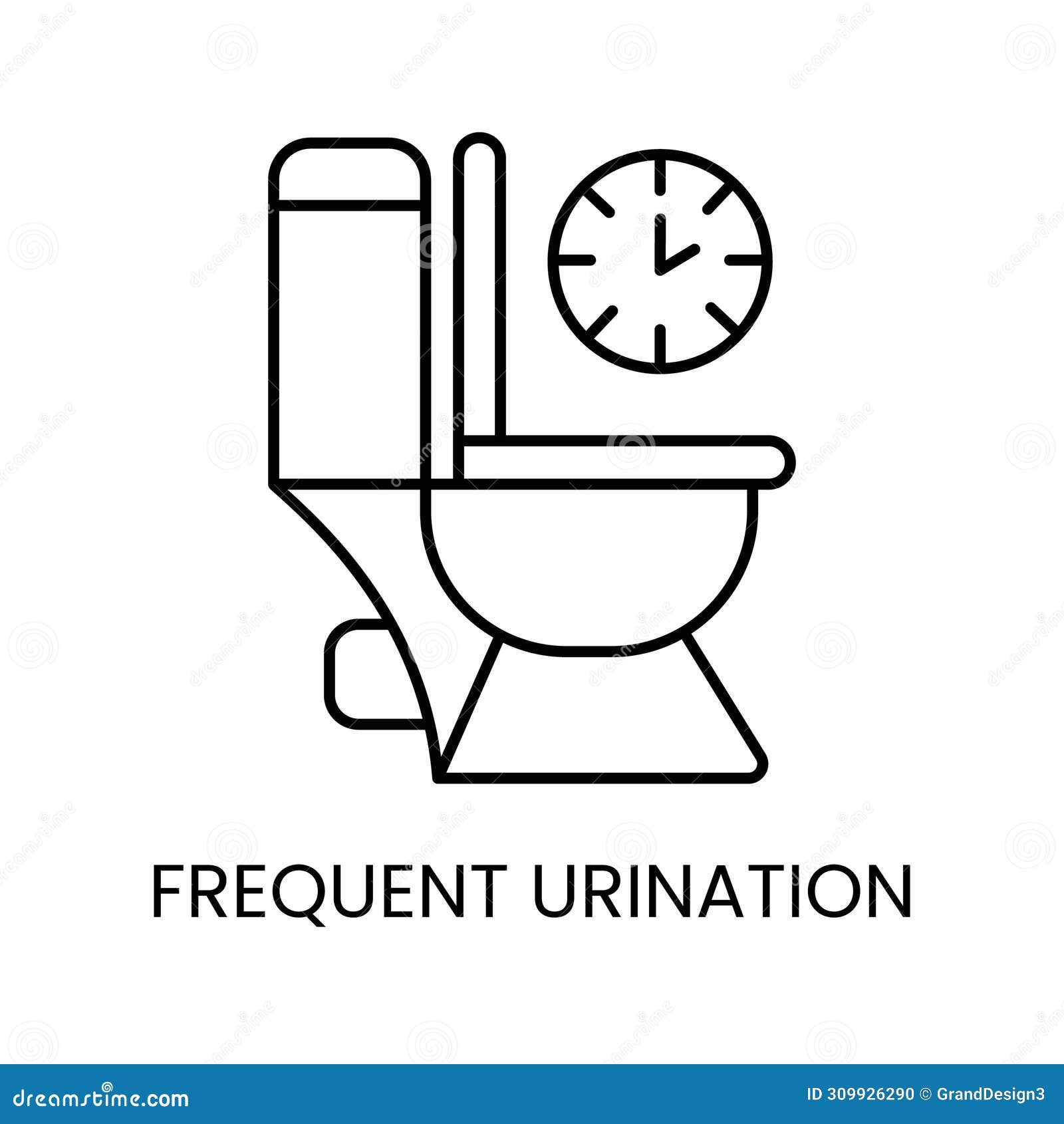 Icon Urination Vector Illustration | CartoonDealer.com #32279556